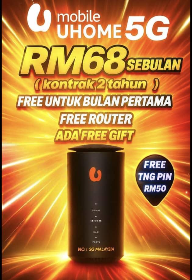 U Mobile U Home 5G Wi-Fi Router, Computers & Tech, Parts & Accessories ...