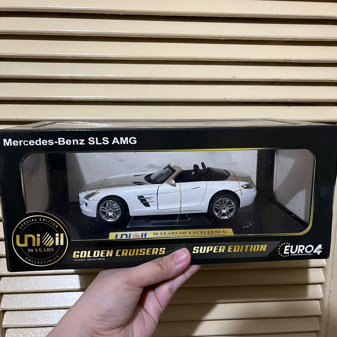 Unioil Golden Cruisers Special Edition White Mercedes-Benz SLS AMG ...