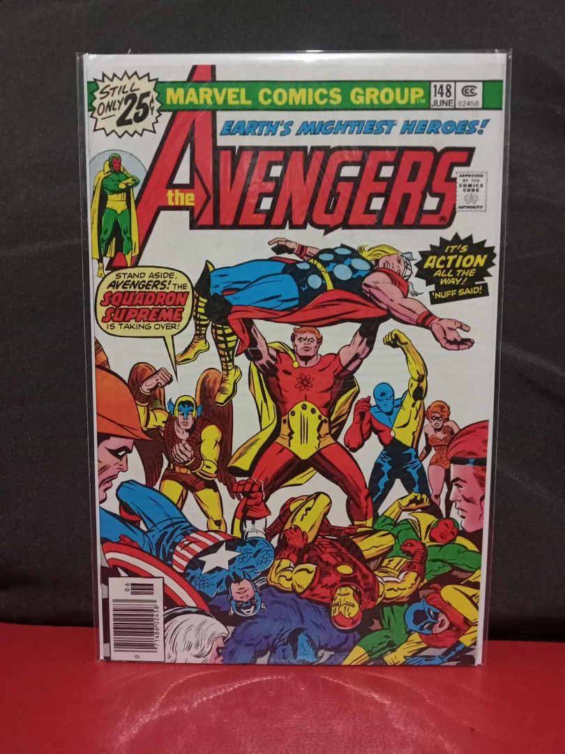 Vintage 1976 Avengers #148 Marvel Comics - Jack Kirby Art, Beast ...