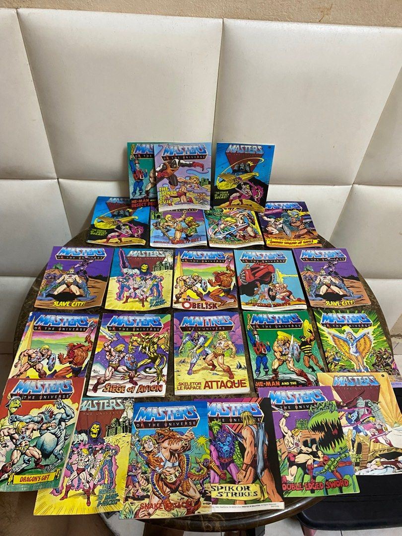 Vintage 80s Mini comic Masters of the universe, Hobbies & Toys, Books ...