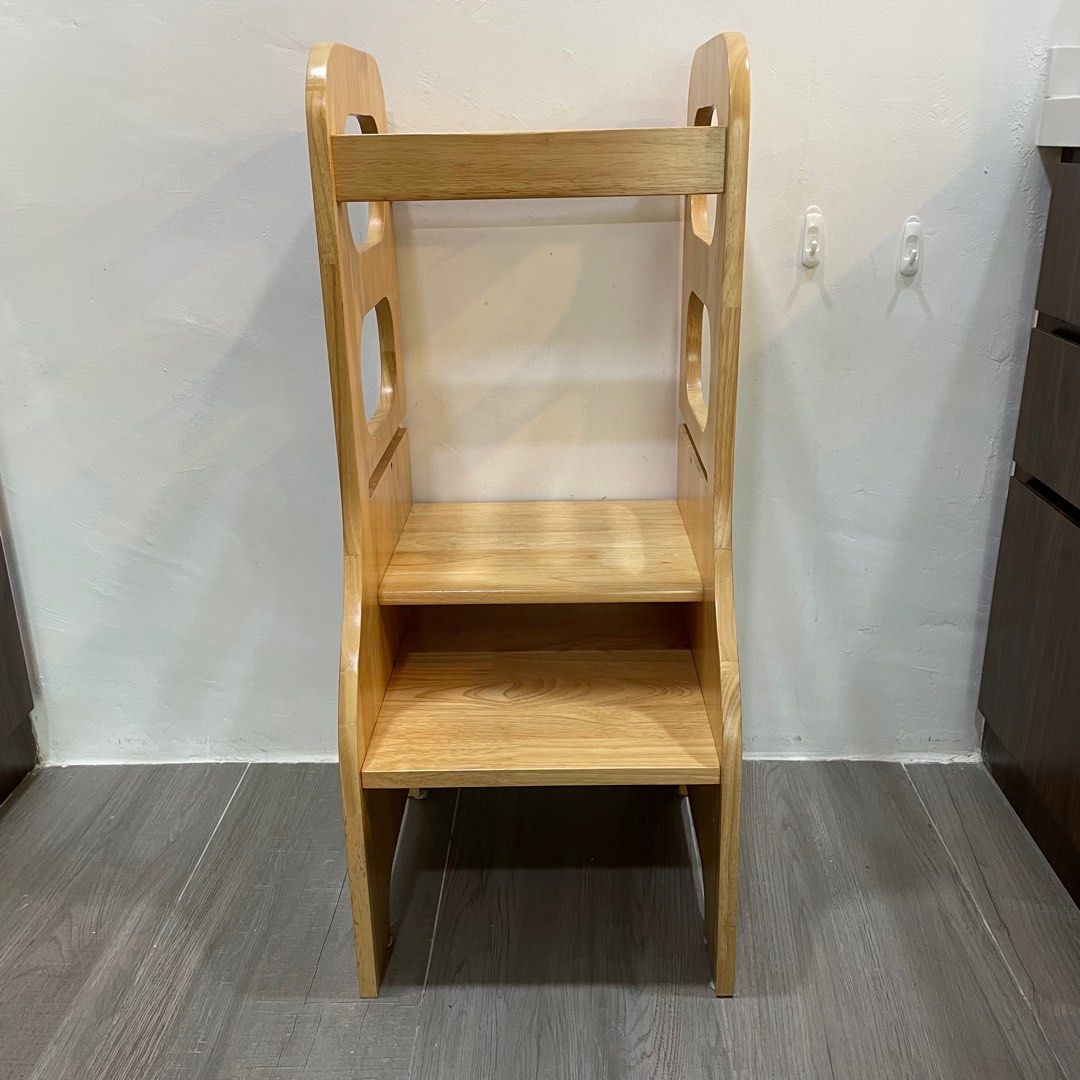 Wooden Learning Tower, Babies & Kids, Baby Nursery & Kids Furniture ...