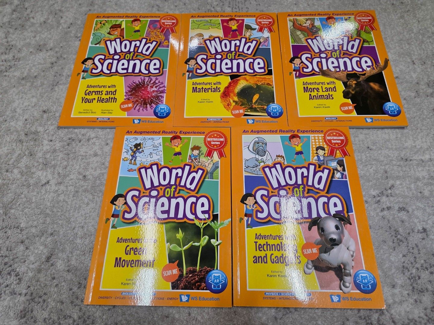 World of Science - Adventures Series (12 Books), Hobbies & Toys, Books ...