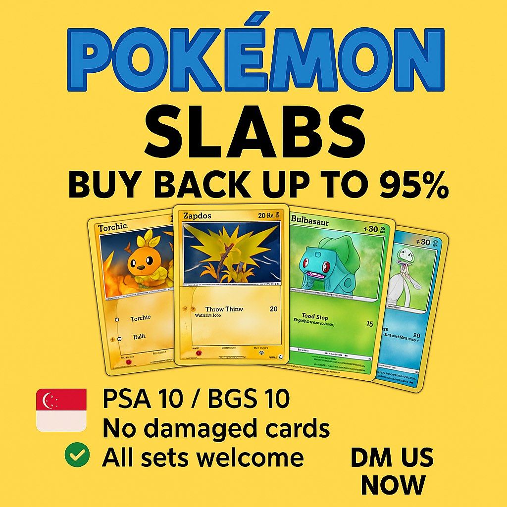 BUY BACK Pokemon slabs UP TO 95% PSA BGS Charizard Pikachu mew mewtwo ...