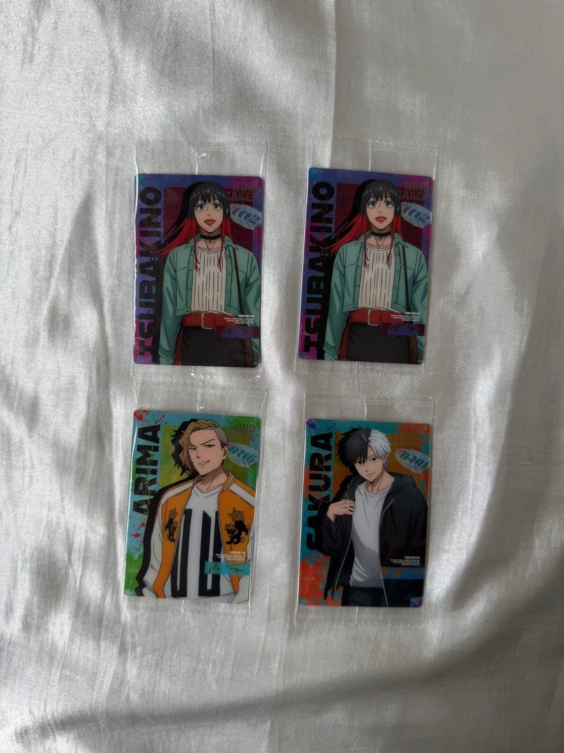 WTS/WTT Windbreaker Vol 2 Wafer cards anime, Hobbies & Toys ...