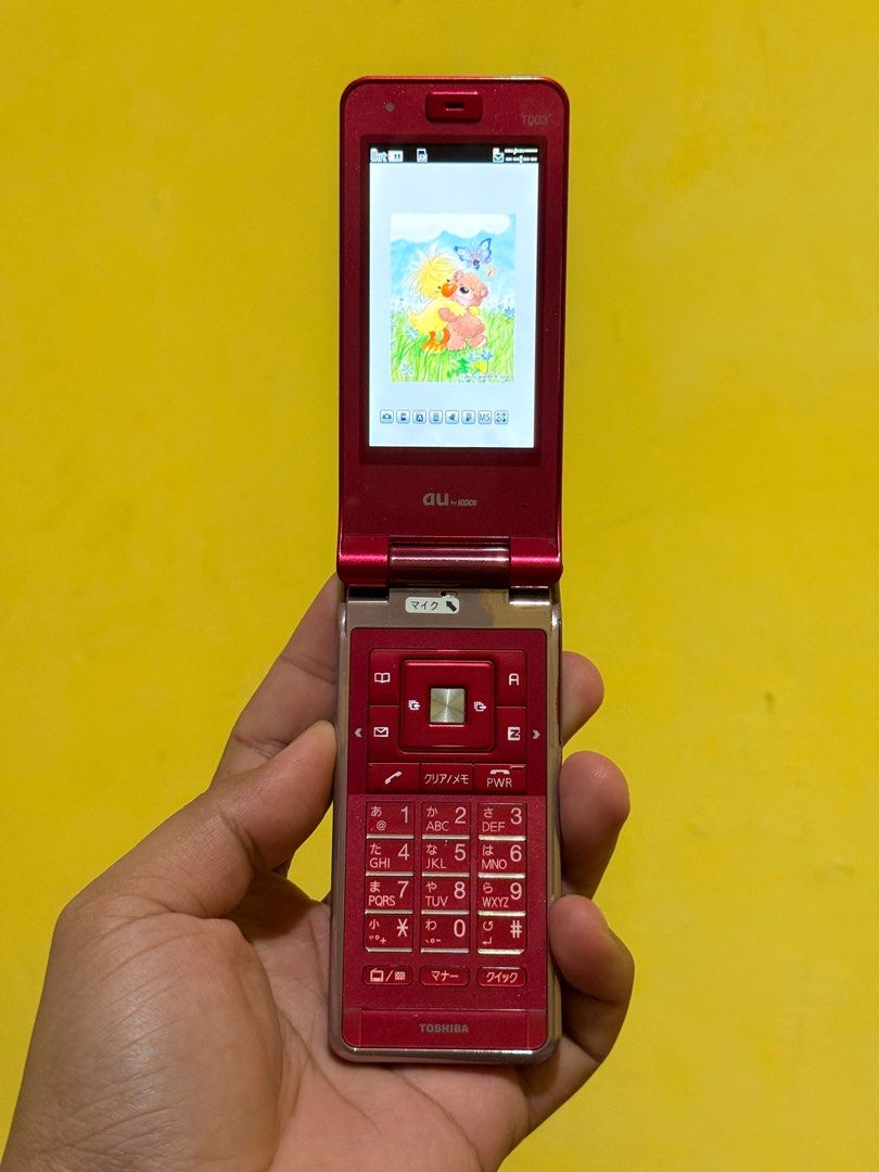 Y2K AU Kddi T003 - Flip Phone/Alternative DigiCam, Mobile Phones & Gadgets, Mobile & Gadget ...
