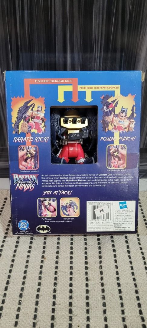1998 Batman Knight Force Ninjas Multi-Blast Batman Action Figure ...