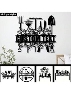 1pc Customized Large Metal Address Plaque - Personalized Pine Tree ...