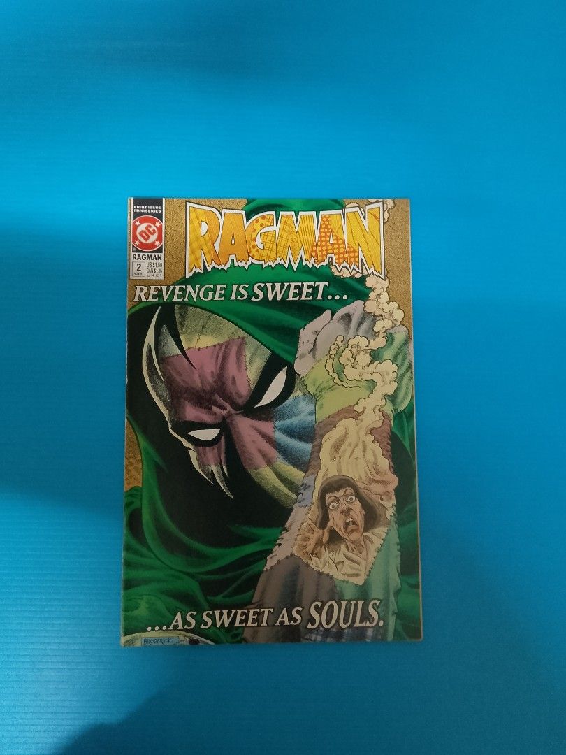 1st app Golem II ! Ragman #2 ( Pat Broderick - Cover Art ) DC Copper ...