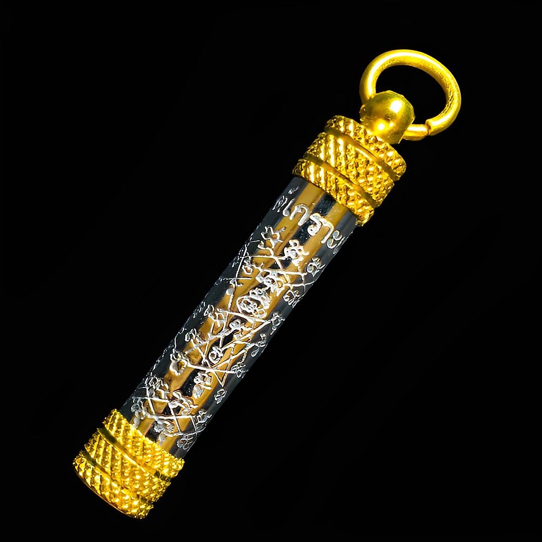 [$78] Yant Kropetch Takrut/Diamond Armour Yantra Takrud/Diamond Shield ...