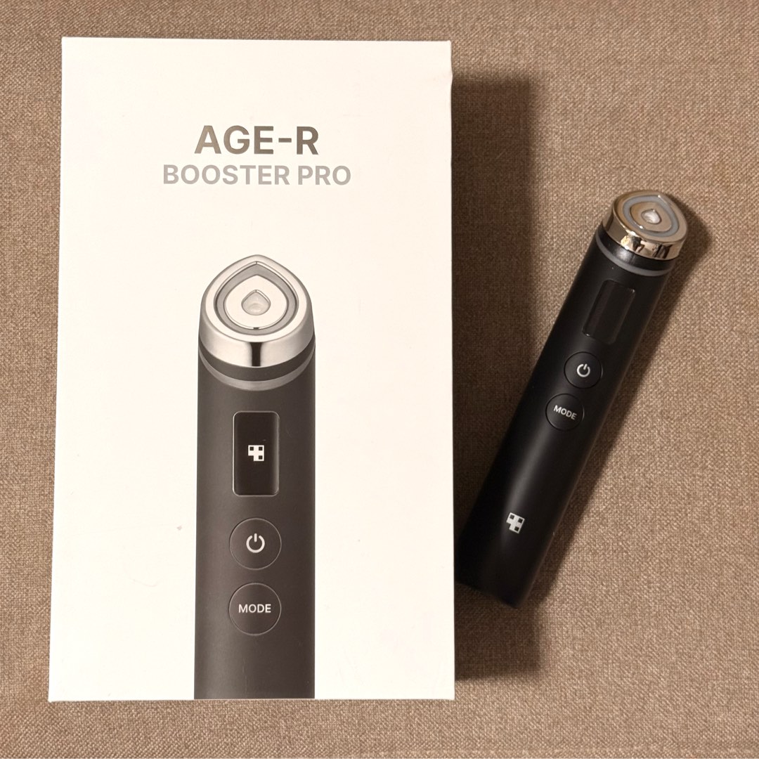 韓國 Medicube Age-R Booster Pro 6合1 導入儀美容儀（黑色、齊盒齊線）, 美容＆個人護理, 健康及美容 - 皮膚 ...
