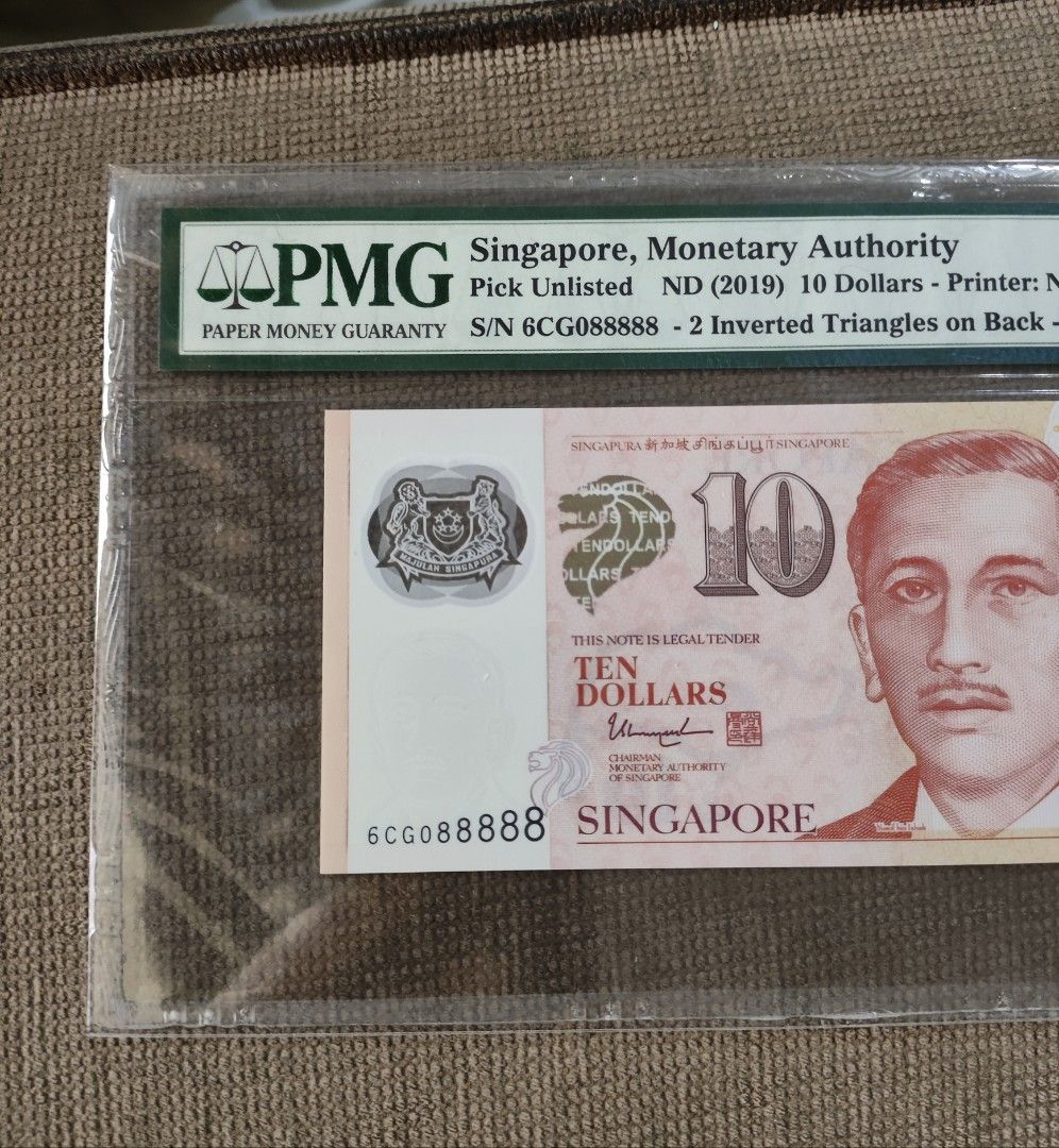 發發發發發 Spore $10 Golden Prosperous 8 serial number, Hobbies & Toys ...