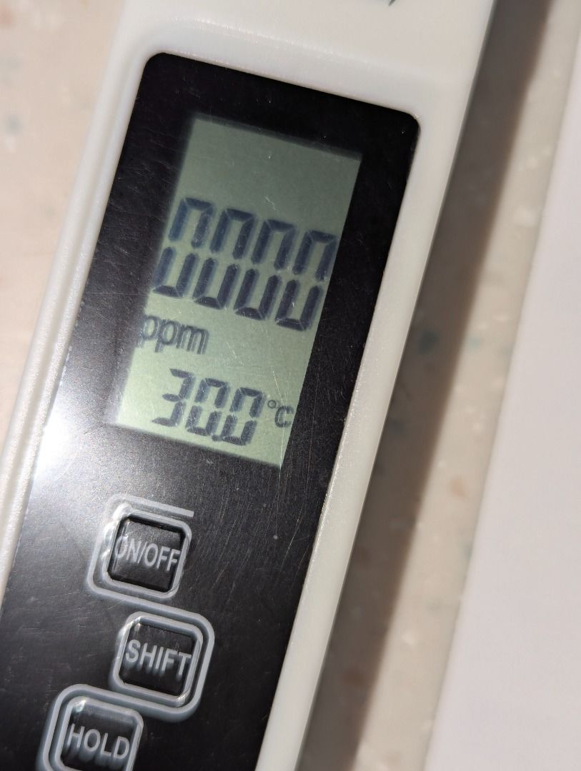 A1 Portable TDS & EC Meter. Measure water clarity. Total dissolved ...
