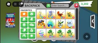 Adopt Me Pets - Neon, Mega, Fly Ride, Video Gaming, Gaming Accessories ...