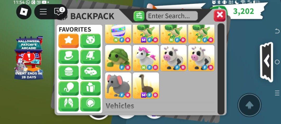 Adopt Me Pets - Neon, Mega, Fly Ride, Video Gaming, Gaming Accessories ...