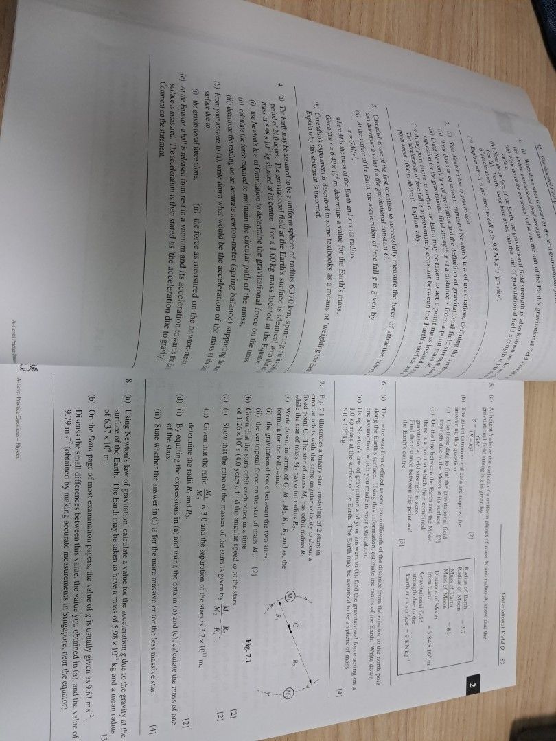 A-Level Practice Questions Physics (Higher 2) - CS Toh, Hobbies & Toys ...