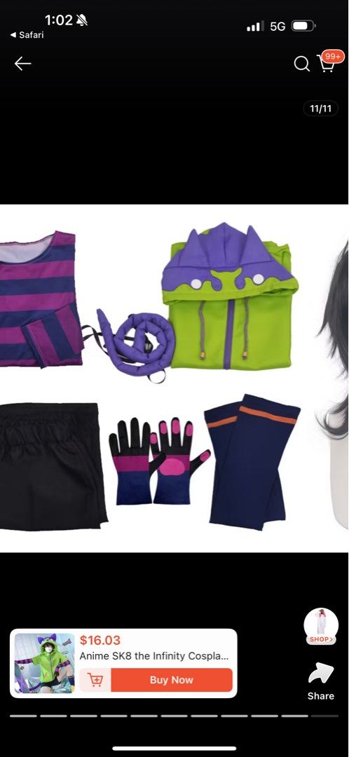 Anime SK8 the Infinity Cosplay Costume , Halloween costume, Anime SK8 ...