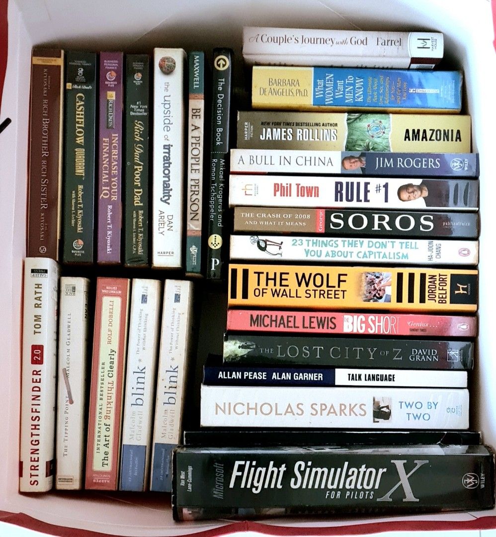 Assorted Books - Finance, Self-Help, and More, Hobbies & Toys, Books ...