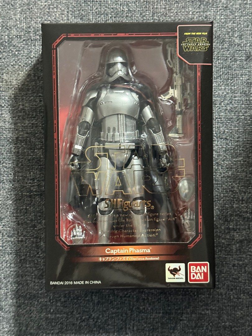 Bandai SH Figuarts Captain Phasma Action Figure, Hobbies & Toys, Toys ...