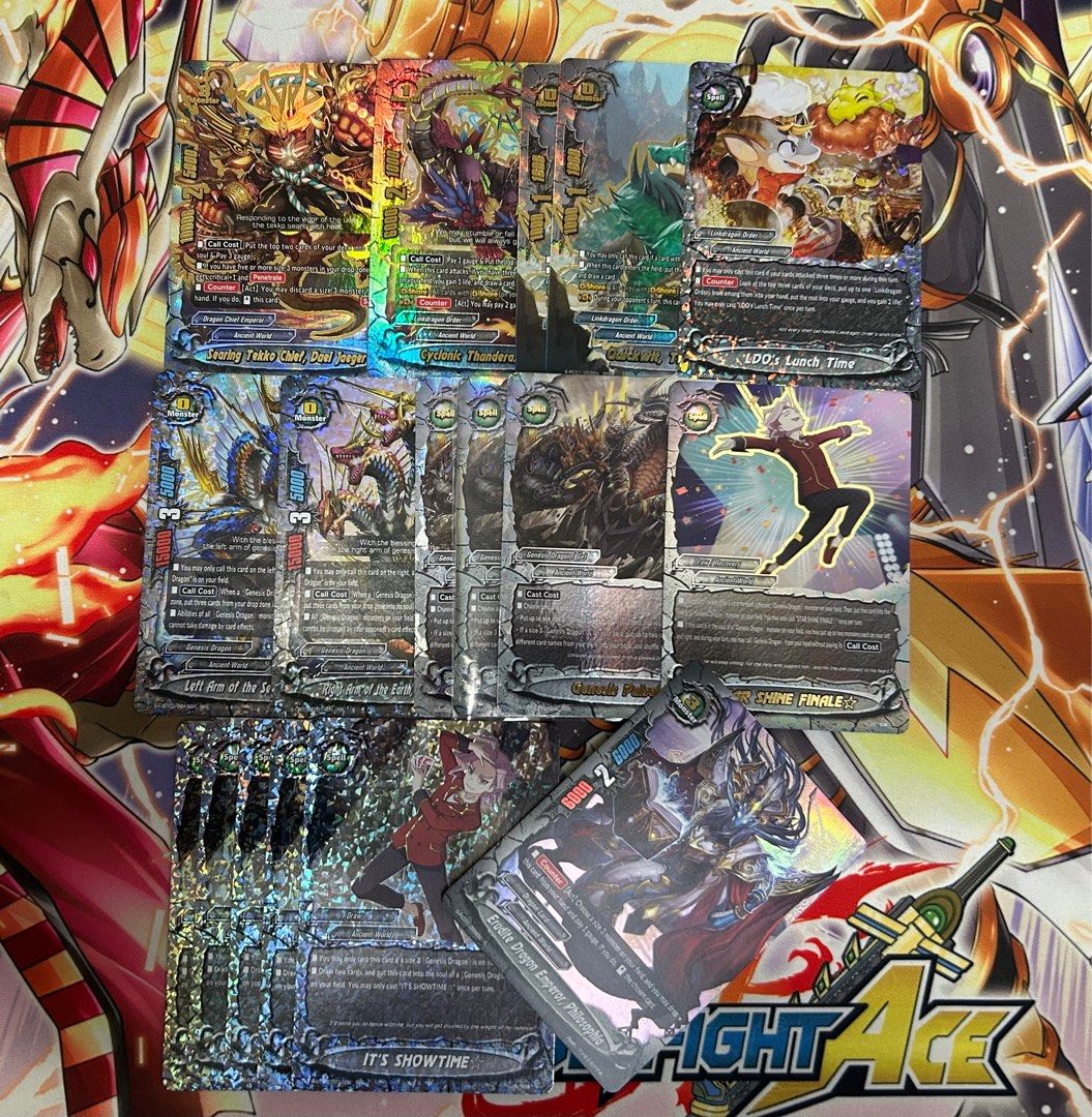 Buddyfight ancient world cards, Hobbies & Toys, Toys & Games on Carousell