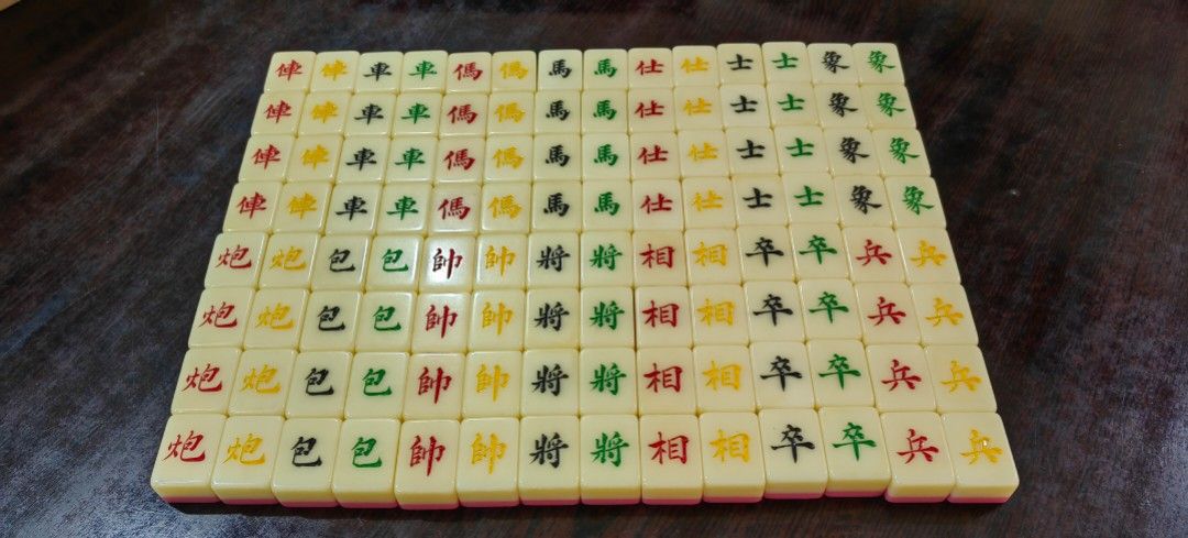 Chinese Chess Mahjong 大字麻将, Hobbies & Toys, Toys & Games on Carousell