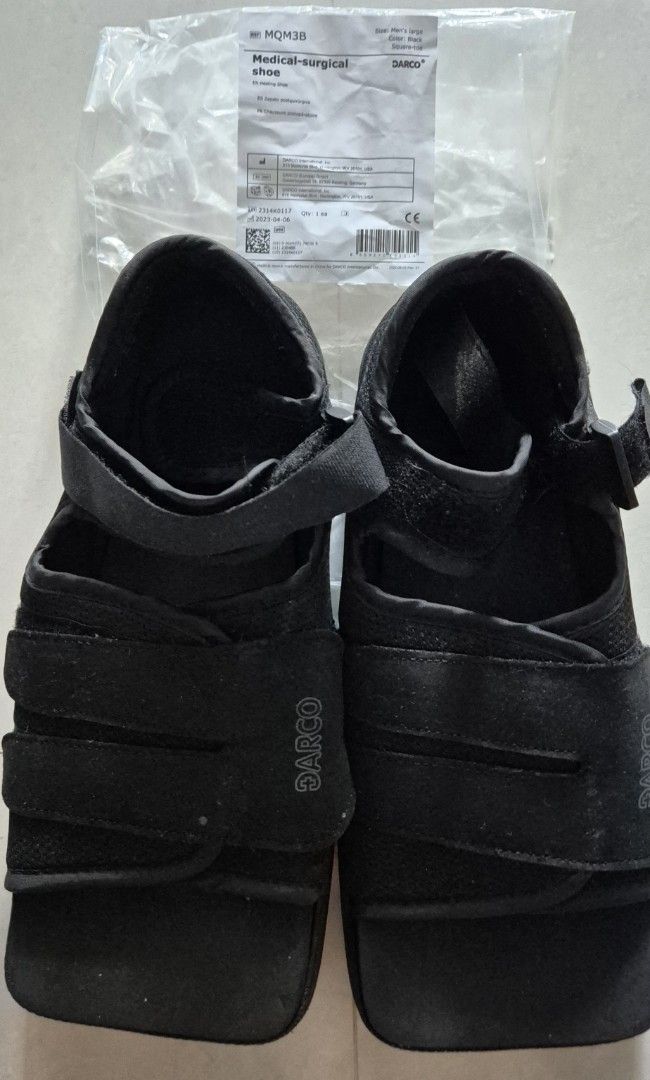 Darco Post Op recovery shoe (x2 pairs), Health & Nutrition, Medical ...