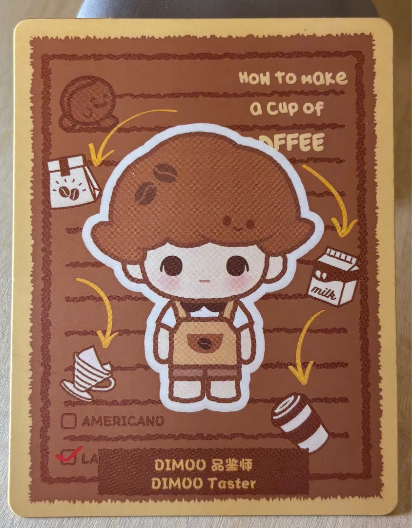 Dimoo Popmart Coffee Factory Blindbox, Hobbies & Toys, Toys & Games on ...