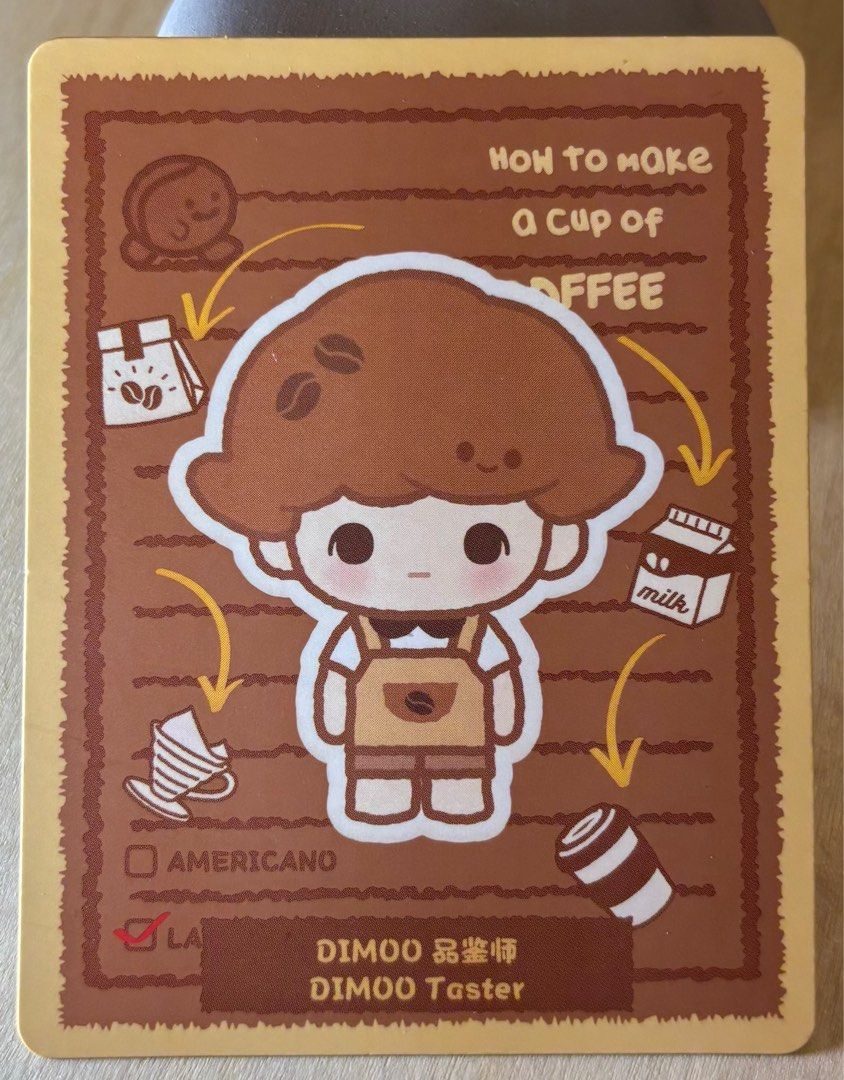 Dimoo Popmart Coffee Factory Blindbox, Hobbies & Toys, Toys & Games on ...