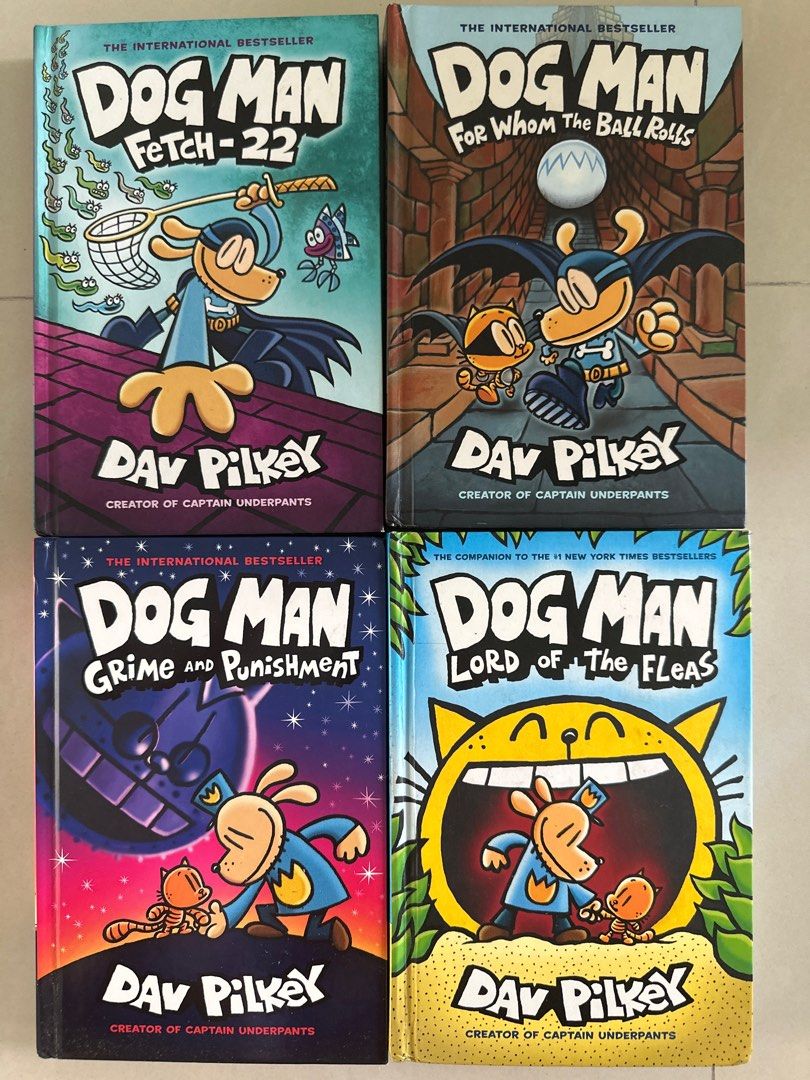 Dog Man and Cat kid books, Hobbies & Toys, Books & Magazines, Comics ...