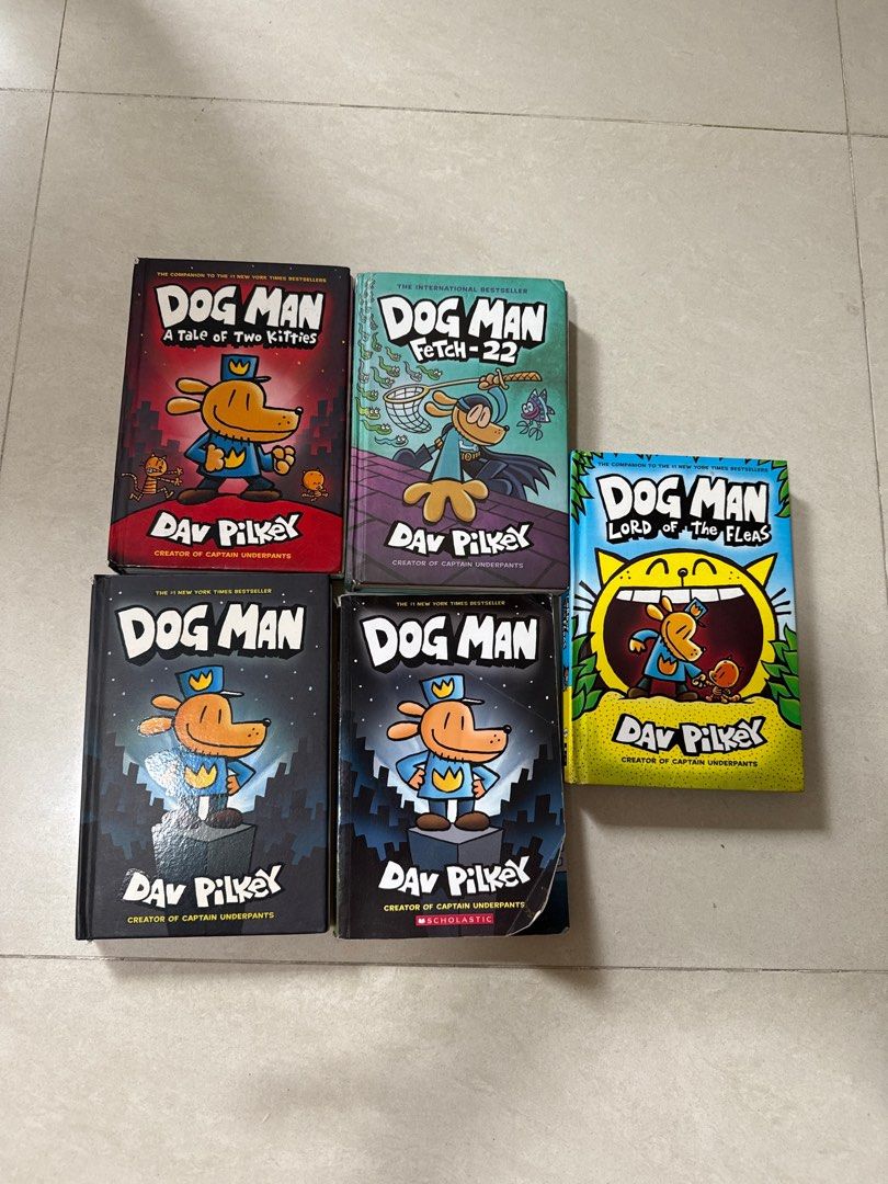 Dog Man Book Series by Dav Pilkey, Hobbies & Toys, Books & Magazines ...