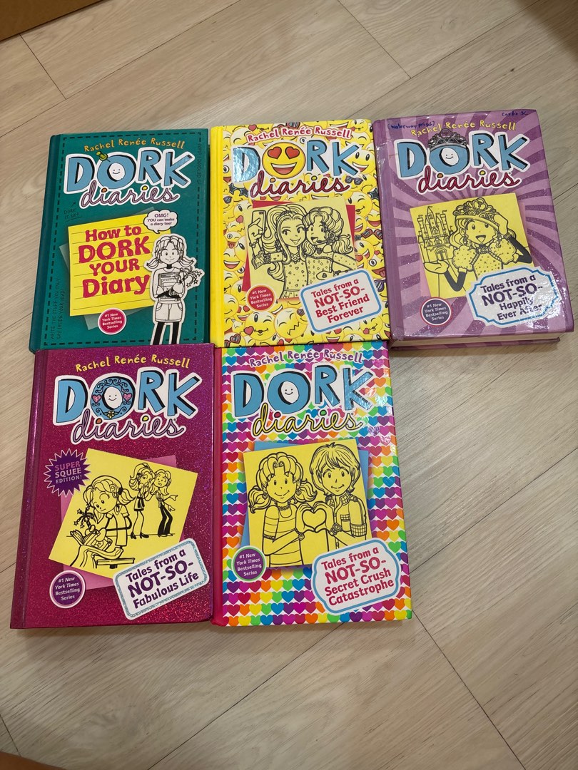 Dork Diaries Book Set, Hobbies & Toys, Books & Magazines, Children's ...