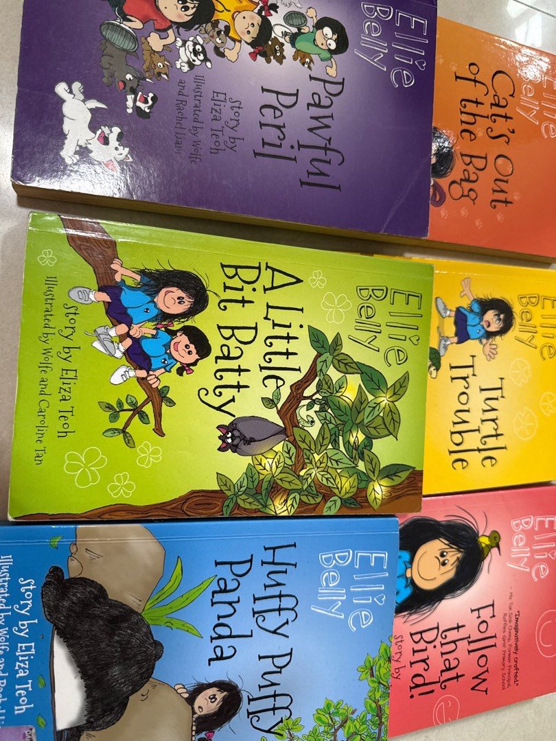 Ellie Belly Book Series - Set of 6, Hobbies & Toys, Books & Magazines ...