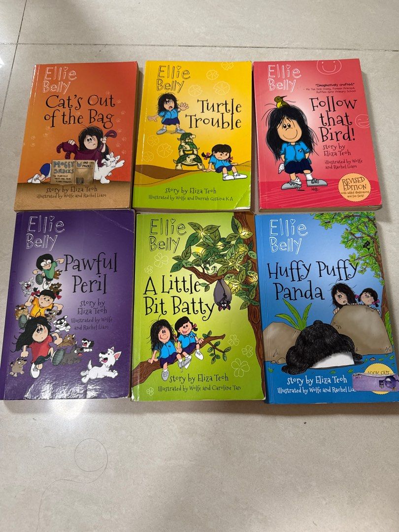 Ellie Belly Book Series - Set of 6, Hobbies & Toys, Books & Magazines ...