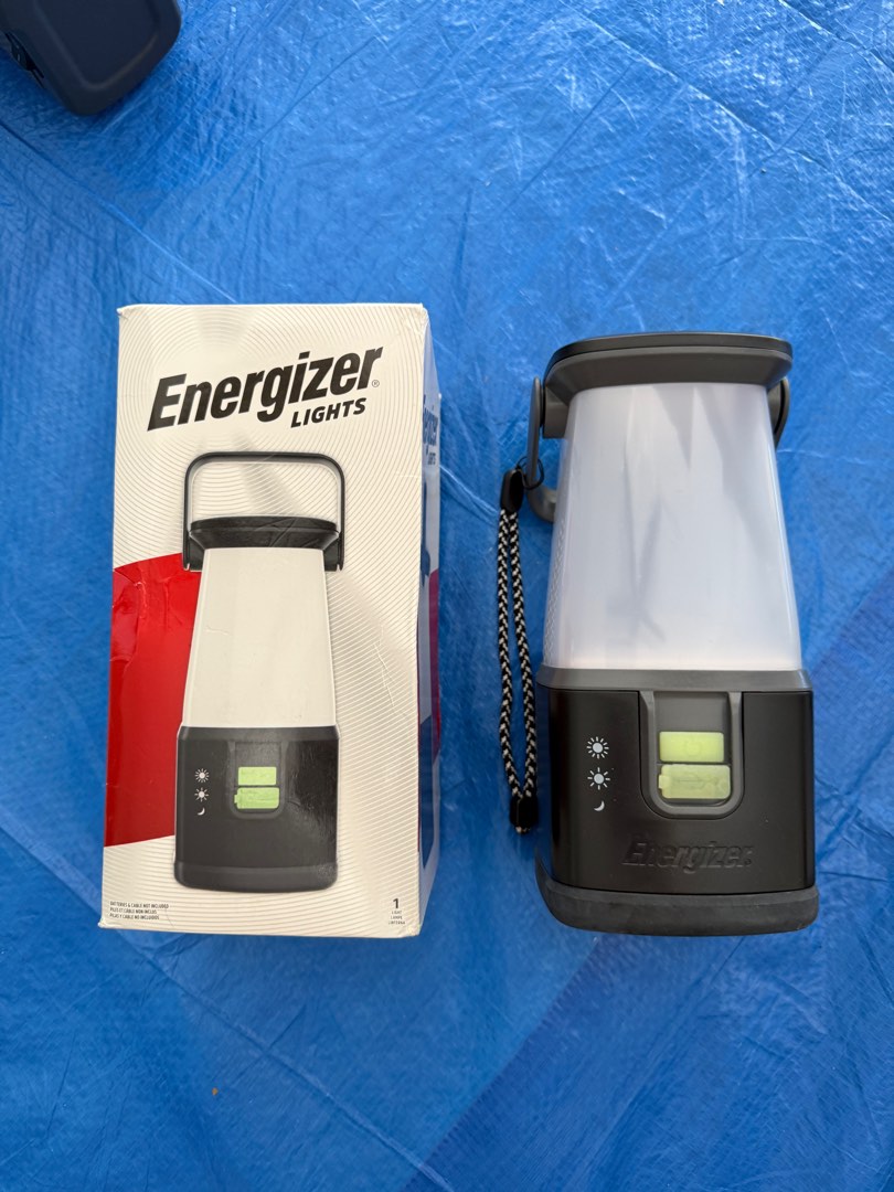 Energizer Weatheready 360 LED Lantern, 500 Lumens, IPX4 Water Resistant ...