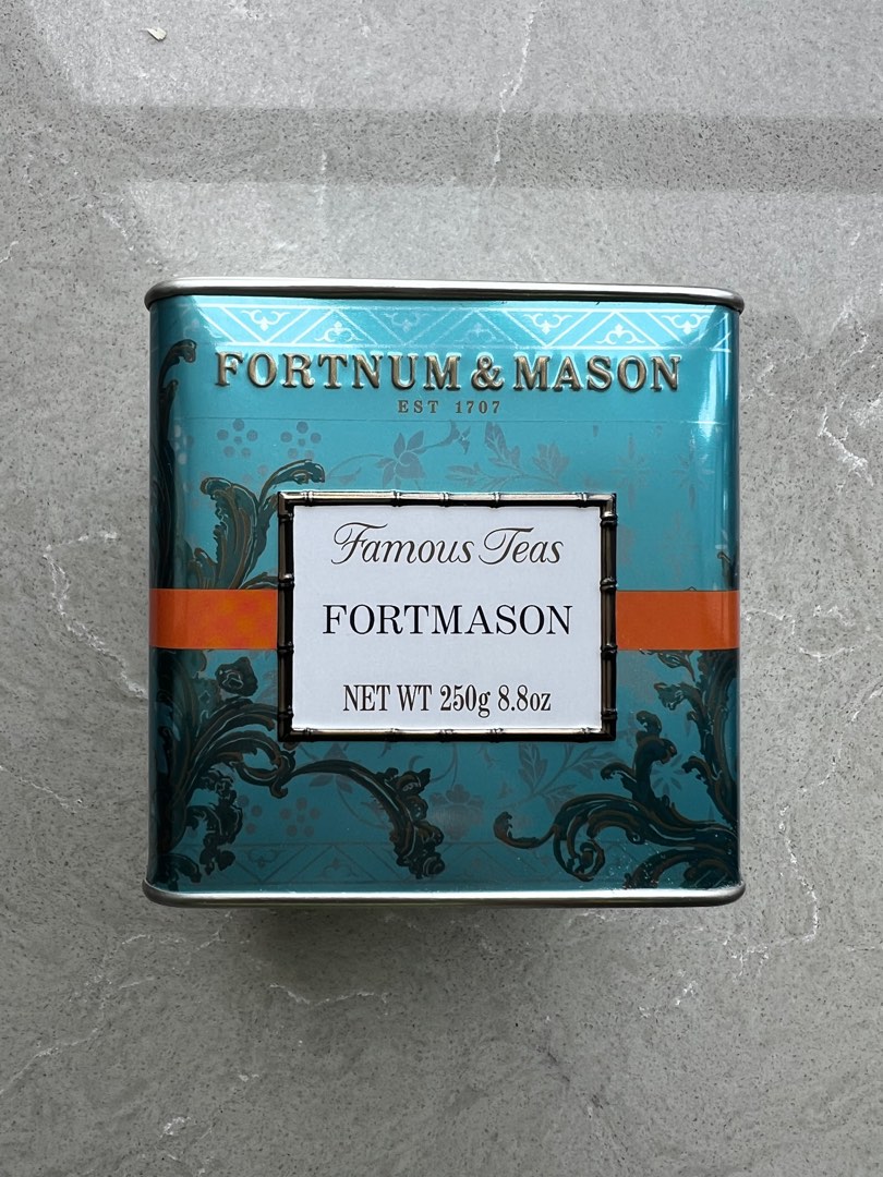 Fortnum & Mason Famous Teas Fortmason Net Wt 250g, 嘢食 & 嘢飲, 包裝食物&即食食物 ...