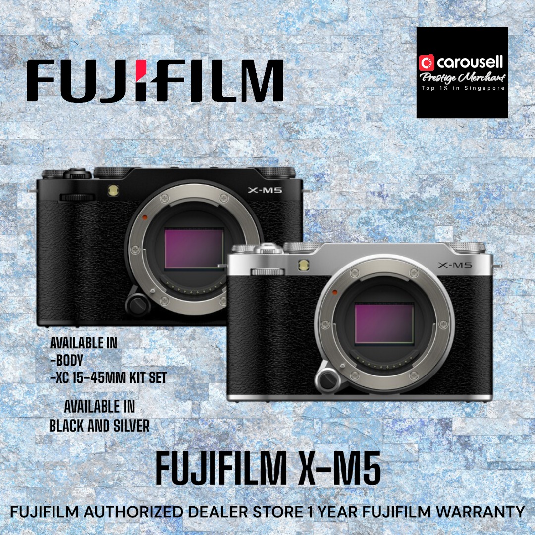 Fujifilm X-m5 body/Xm5-body/Xm5 body/Fuji XM5/Xm5 kit/Fuji Xm-5 kit ...