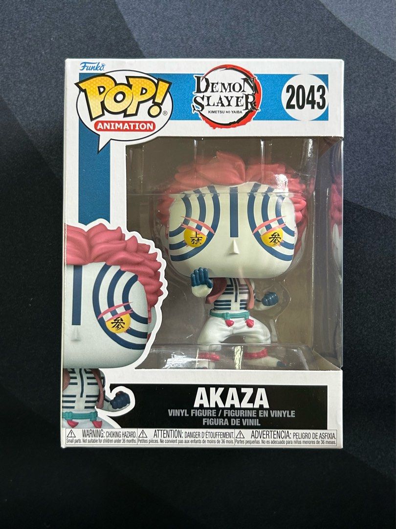 Funko Pop! Demon Slayer Akaza #2043, Hobbies & Toys, Toys & Games on ...