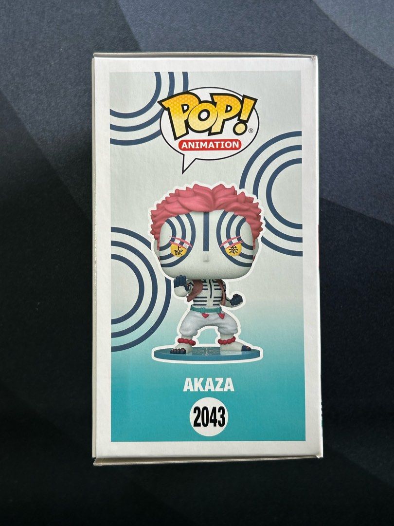 Funko Pop! Demon Slayer Akaza #2043, Hobbies & Toys, Toys & Games on ...