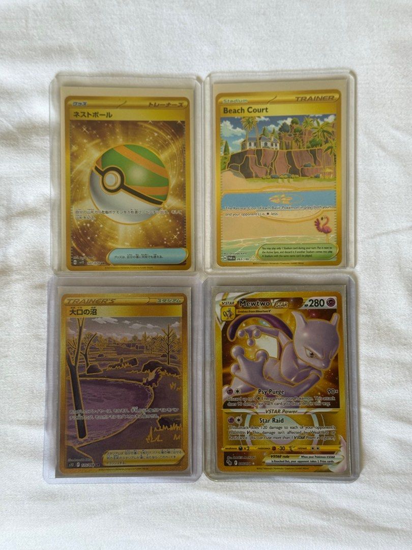 Gold Cards Pokemon, Hobbies & Toys, Toys & Games on Carousell