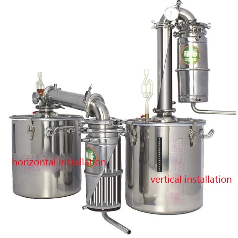 Household 20L Wine Distiller Brewing Machine Stainless Steel Alcohol ...