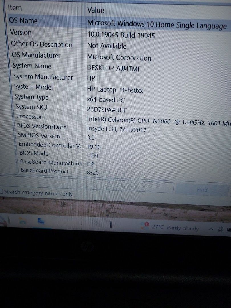 HP Laptop - Intel Celeron N3060, Computers & Tech, Laptops & Notebooks on Carousell