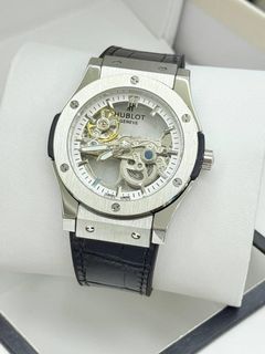 Hublot Geneve Skeleton Watch, Luxury, Watches on Carousell