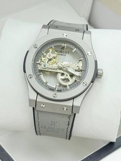 Hublot Geneve Skeleton Watch, Luxury, Watches on Carousell