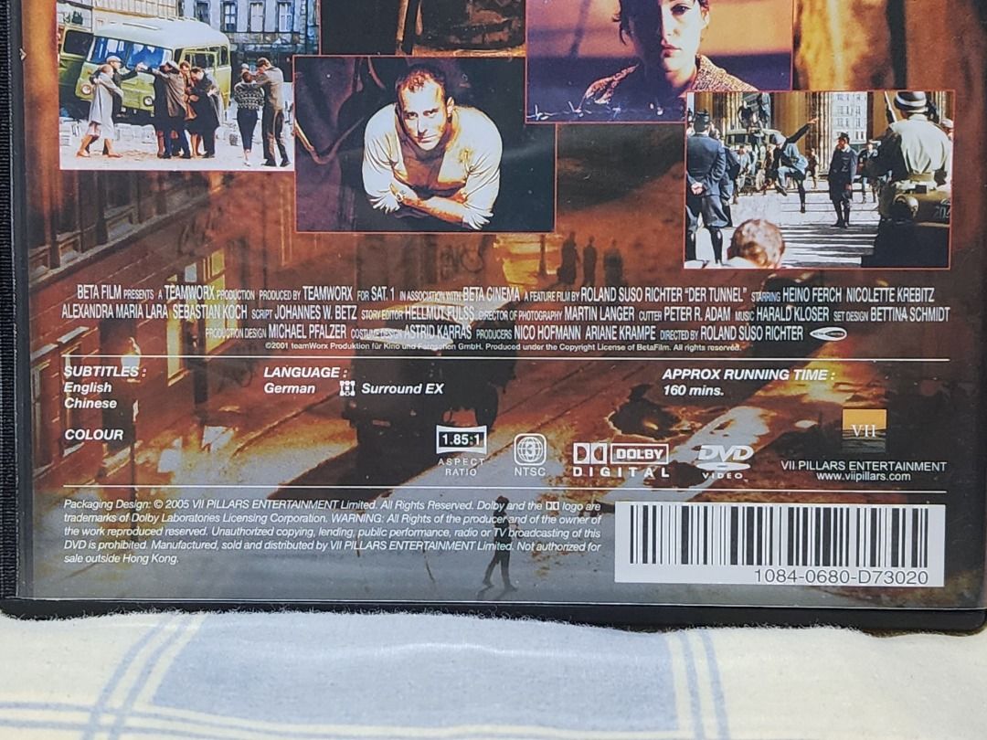 不郵寄》IMDB 7.7分 德國片 ~ The Tunnel / Der Tunnel (2001年 導演 Roland Suso ...