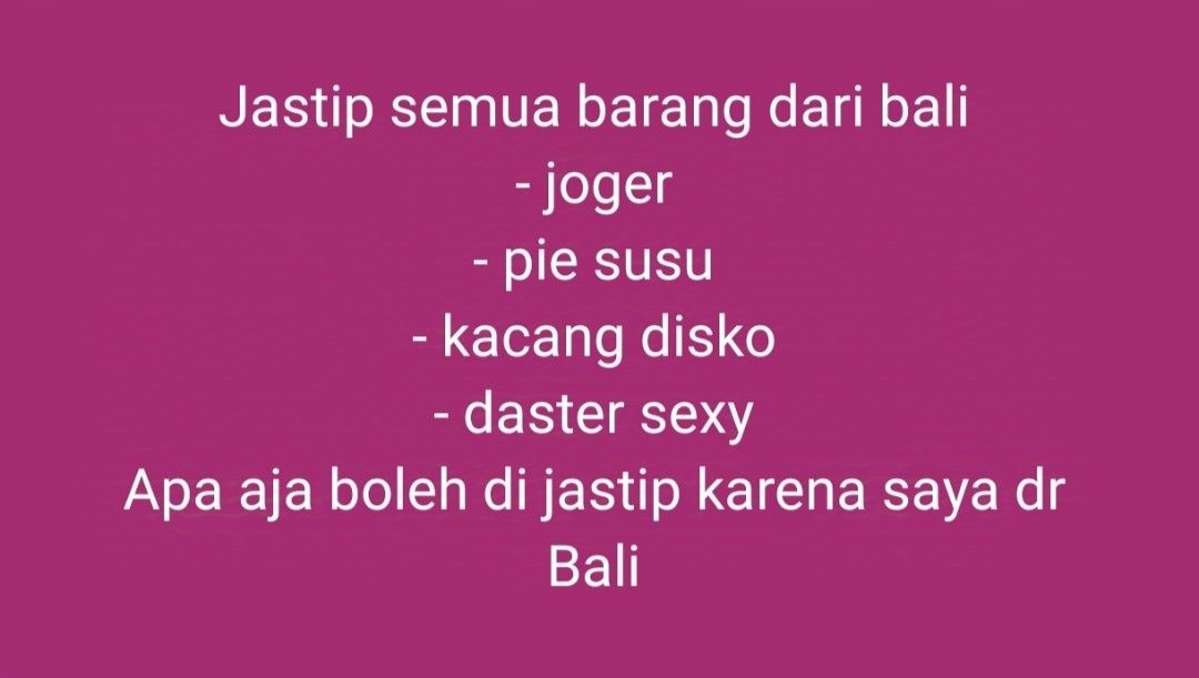 Jastip semua barang dari Bali... Fee mulai 5.000, Komunitas di Carousell