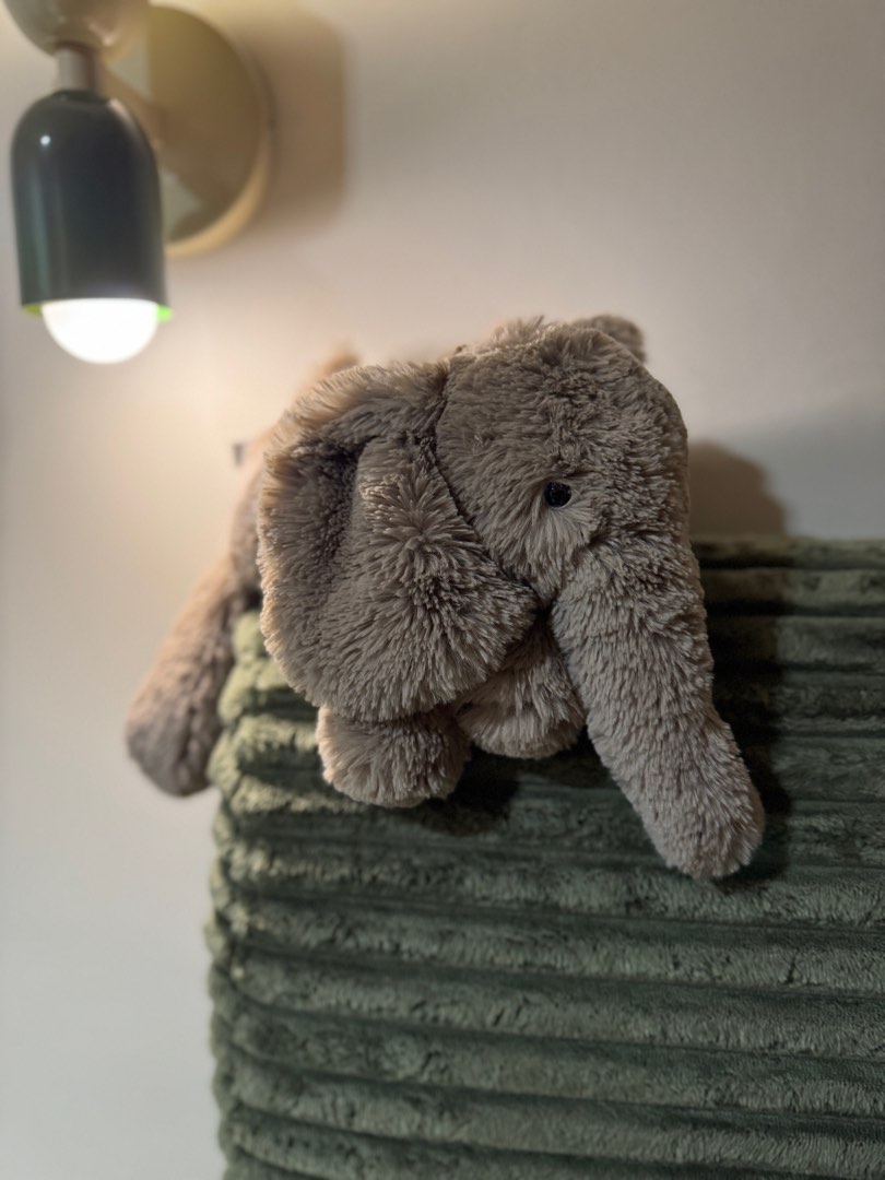 Jellycat Bashful Elephant Stuffed Animal, Hobbies & Toys, Toys & Games ...