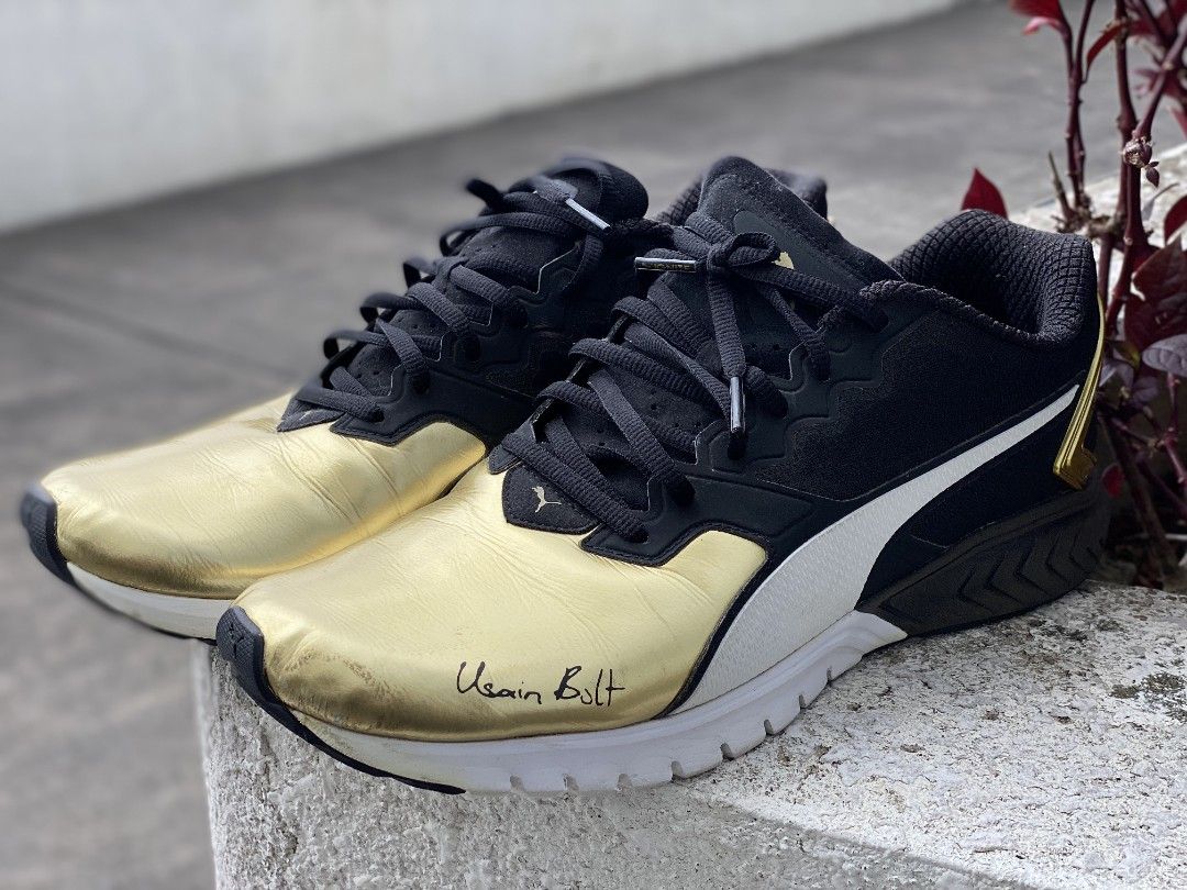 Kasut Shoe Puma Ignite Usain Bolt Edition Shah Alam, Men's Fashion ...