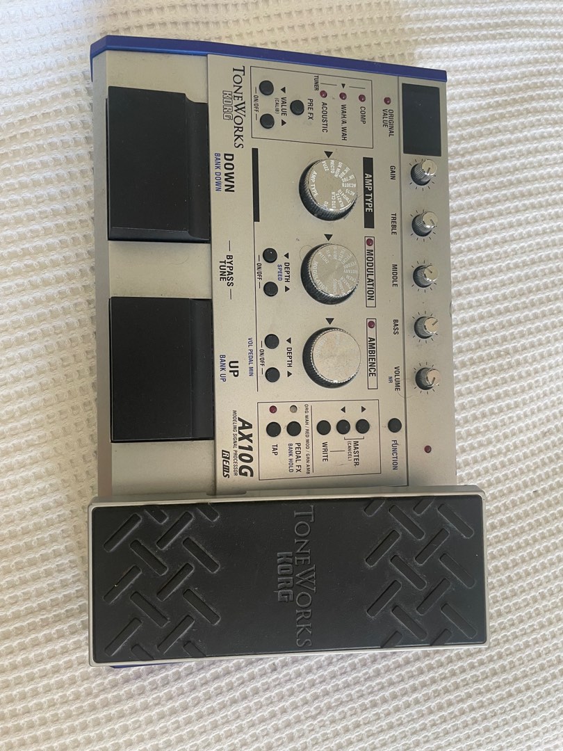 Korg ToneWorks AX10G Pedal, Hobbies & Toys, Music & Media, Music ...