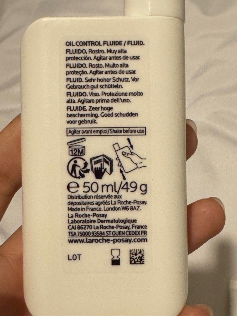 La Roche Posay Anthelios UVMune 400 Oil Control Fluid SPF50+ PA ...