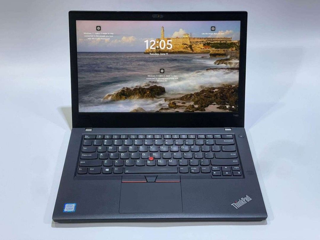 Lenovo Thinkpad T480 corei5 8 TH GEN 8 GB RAM 500 HDD win 11 pro Ms ...