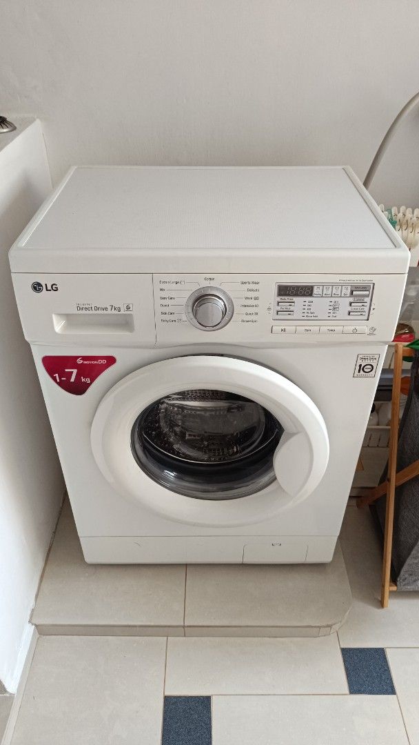 LG Smart Series 7kg Washing Machine, TV & Home Appliances, Washing ...